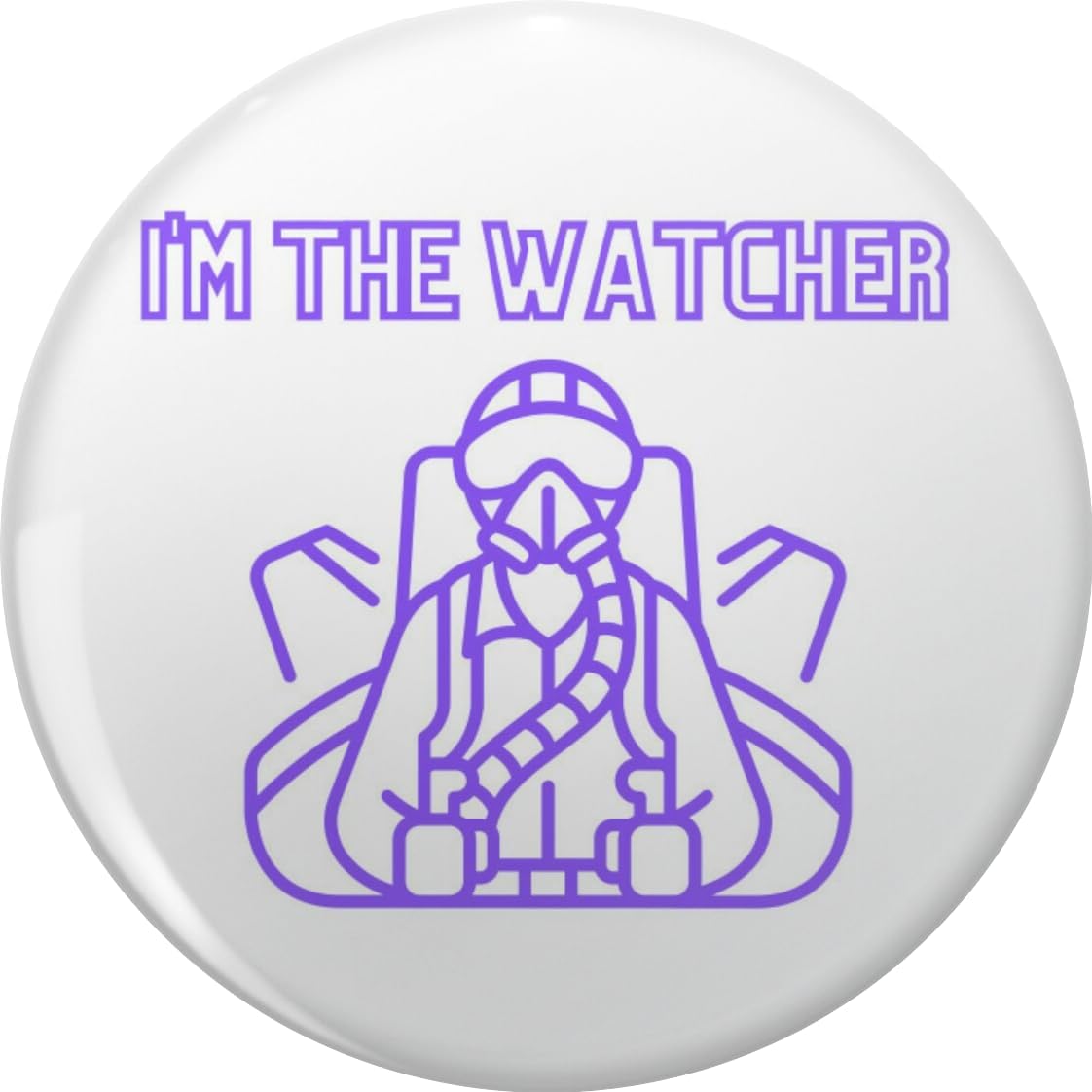 Amazon.com: The Watcher Military Pilot Aviation Fighter Jet Air Force ...