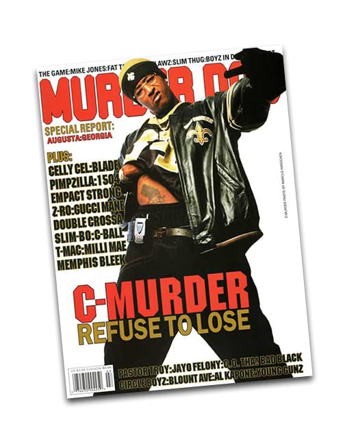 Amazon.com: Murder Dog/C-MURDER Rap Hip Hop Poster (Borderless) 17" x ...