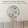 Amazon.com: Ankoox Corner Shower Caddy Suction Cup Bathroom Shower ...