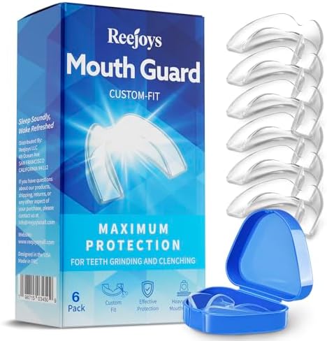 Amazon.com: Mouth Guard for Grinding Teeth at Night: 6 Pack Moldable ...