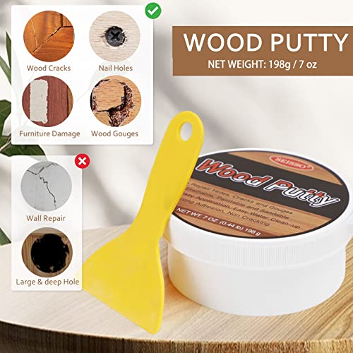 Snapklik.com : Wood Putty, Water-Based Wood Filler, White Wood Filler ...