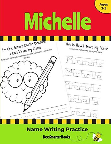 Michelle Name Writing Practice: Personalized Name Writing Activities ...