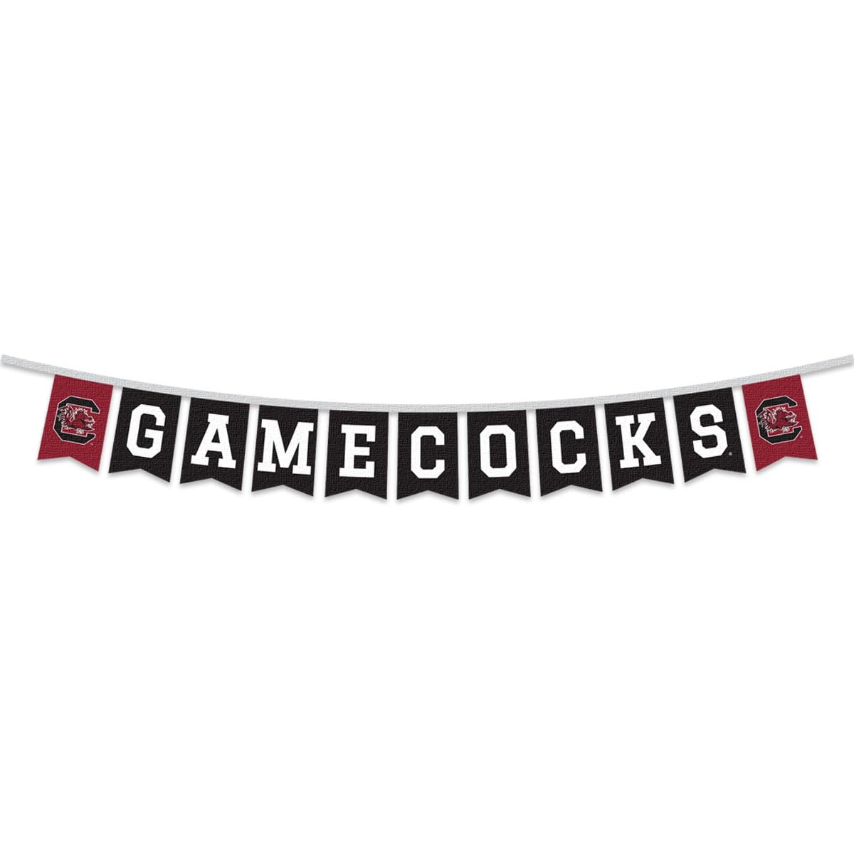 Amazon.com : South Carolina Gamecocks Banner String Pennant Flags ...