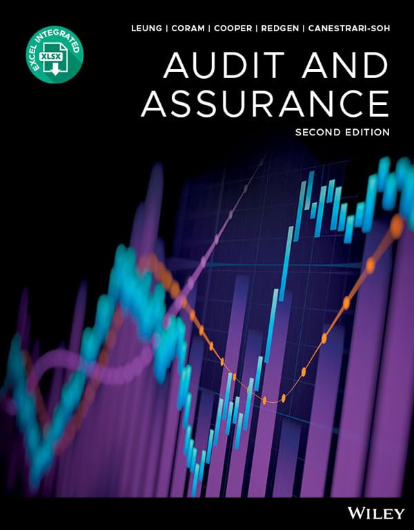 Audit and Assurance, 2nd Edition: Leung, Philomena, Coram, Paul, Cooper ...