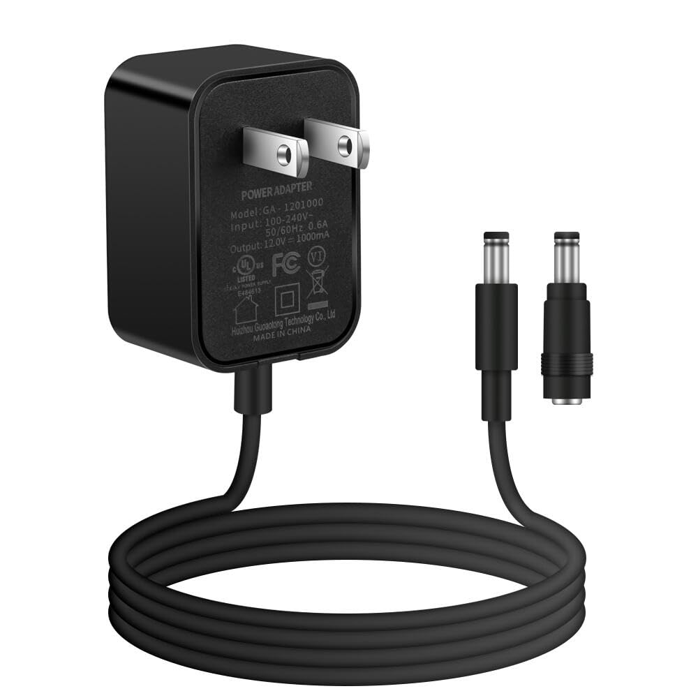 Amazon.com : KAKULO 12V 1A Power Supply 100V~240V AC to DC Adapter 5.5 ...