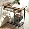 Amazon.com: Oransail Height Adjustable C Table with Charging Station ...