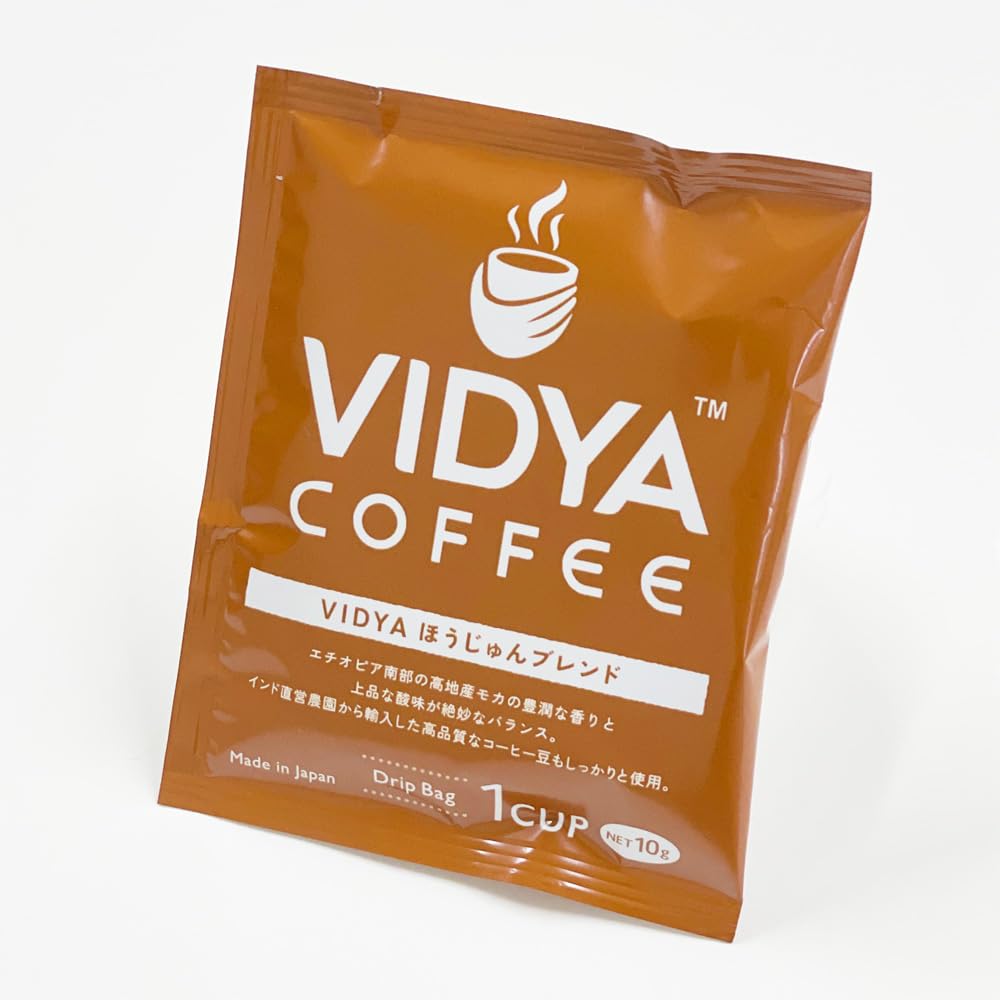 Amazon | VIDYA ドリップコーヒー ほうじゅんブレンド 150袋 150杯 (1.5kg) | VIDYA COFFEE ...