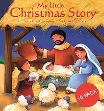 My Little Christmas Story: Pack of 10: Goodings, Christina, Gevry ...