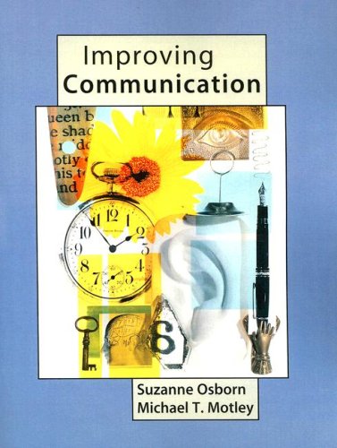 Amazon.com: Improving Communication: 9780205564200: Osborn, Suzanne ...