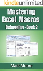 Amazon.com: Mastering Excel Macros: Introduction (Book 1) eBook : Moore, Mark: Kindle Store
