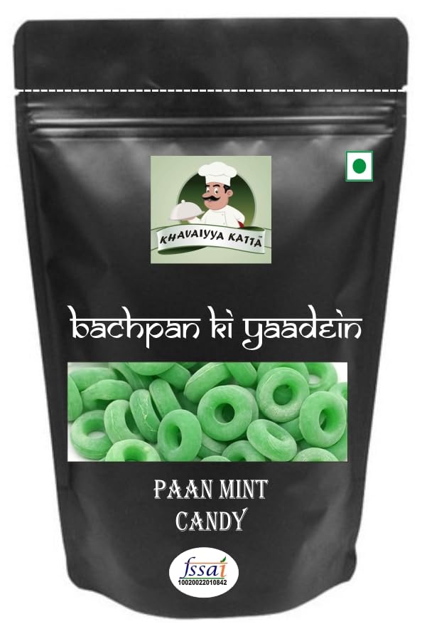 Khavaiyya Katta's MINT PAN CANDY PACK OF 250 GM : Amazon.in: Grocery ...