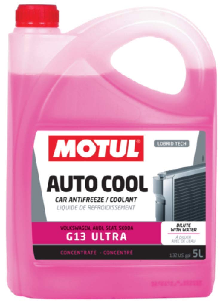 Motul Auto Cool G13 Ultra Coolant Concentrated Antifreeze (TL 774 J), 5 ...