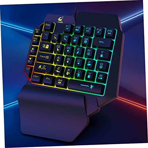 Snapklik.com : Gaming Keypad One Handed Keyboard Gaming Keyboard Half ...