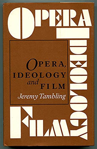 Opera, Ideology, and Film: Tambling, Jeremy: 9780312007874: Amazon.com ...