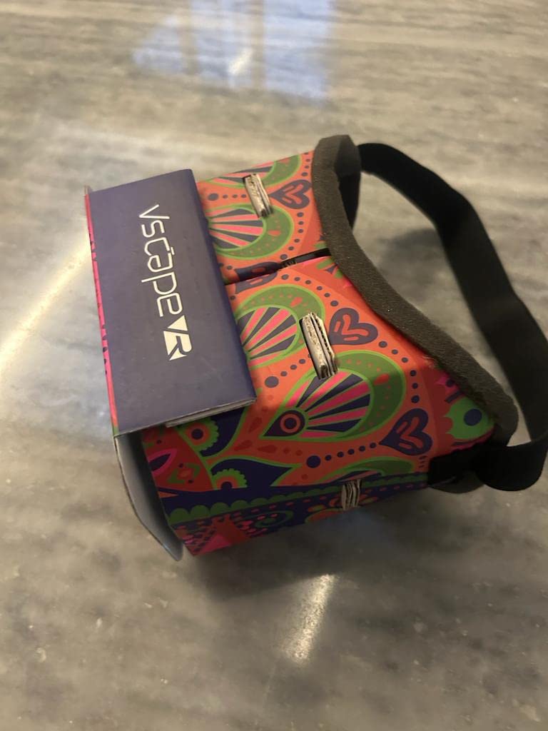 Vscape VR Cardboard Virtual Reality Headset 120 FOV with Immersive ...