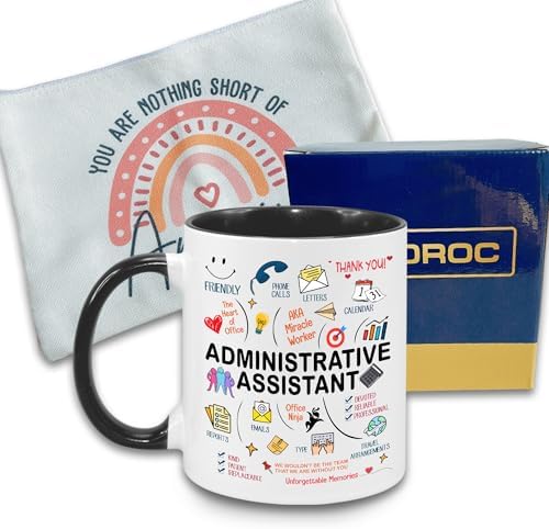 Amazon.com: Proud Gifts MB10 Admin Assistant Mug For Women Men ...