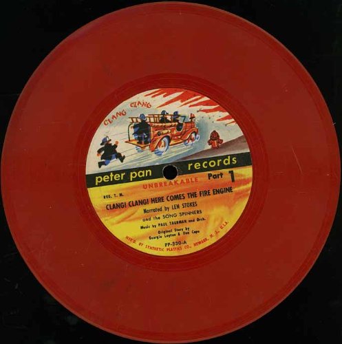 Len Stokes, Song Spinners - "Clang Clang Here Comes the Fire Engine ...