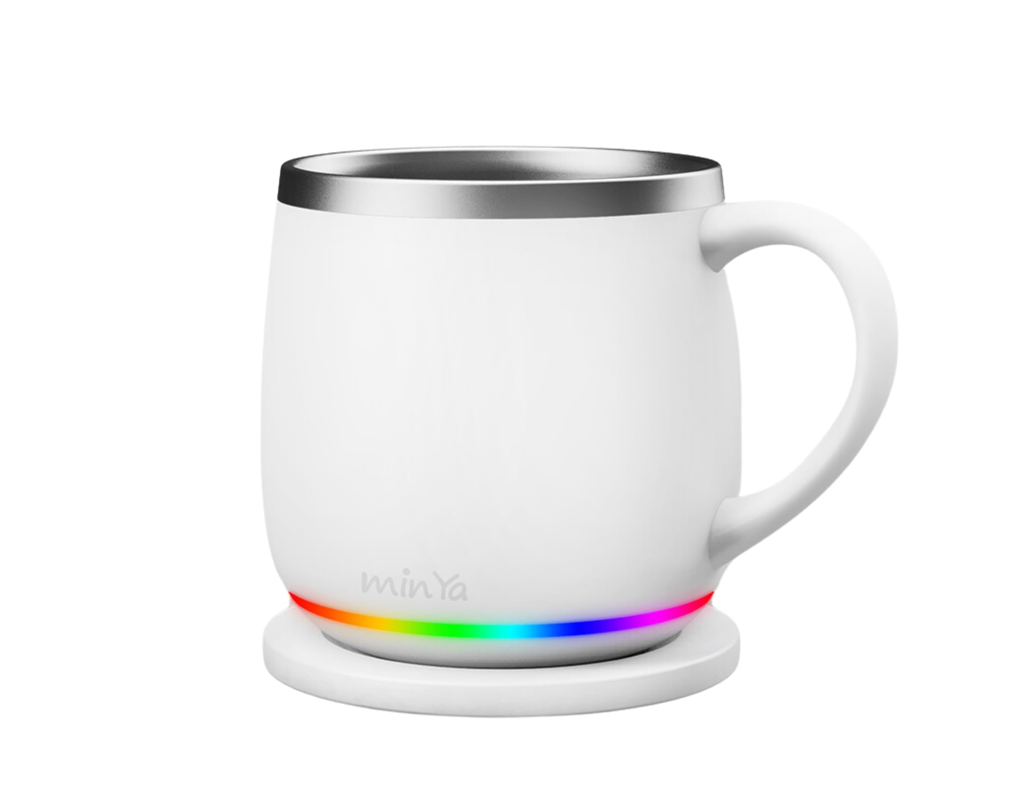 Temperature Control Smart Mug, 13.5 OZ, 3 Mode RGB LED Display, Self ...