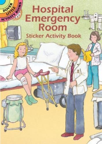 Hospital Emergency Room Sticker Activity Book | Amazon.com.br