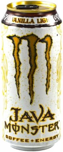 Amazon.com : Java Monster Coffee + Energy Drink, Vanilla Light,15 Fl Oz ...