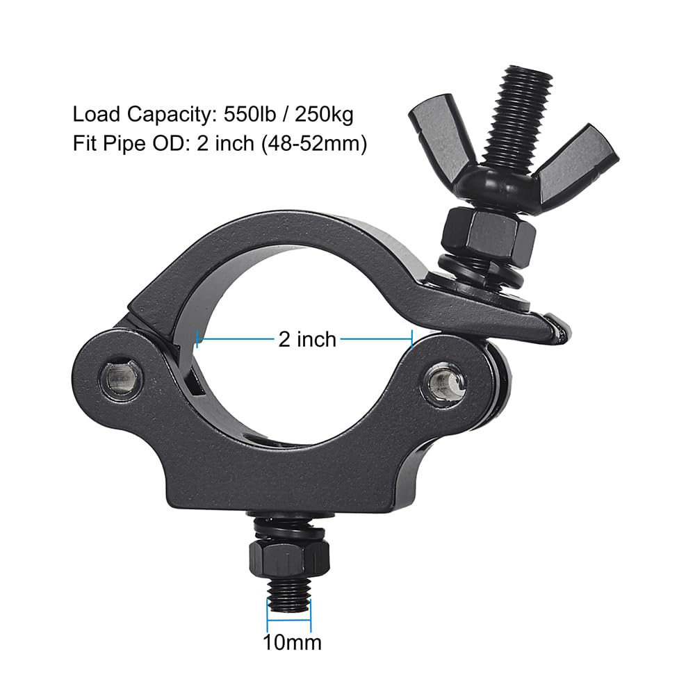 Aluminum Truss Clamp 2 Inch Heavy Duty Truss Clamps – 4-Pack ...