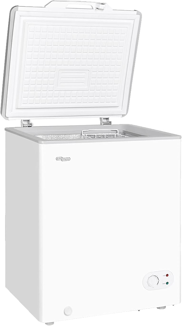 Super General 3.5 Cu Ft Chest Freezer/Manual Defrost/Fast Freezing/ 99 ...
