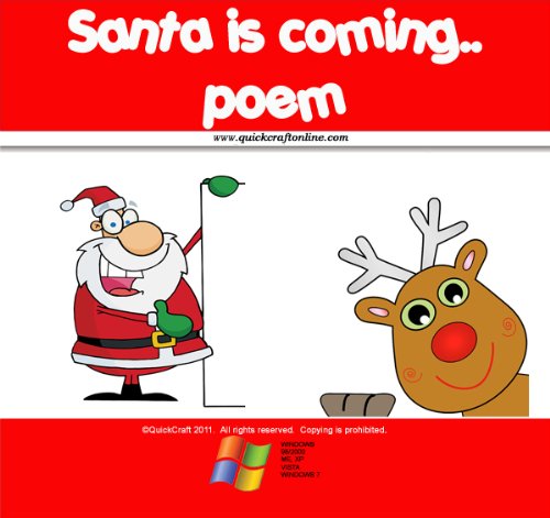 Amazon.com: Santa is coming!! poem (QuickCraft) eBook : QuickCraft ...