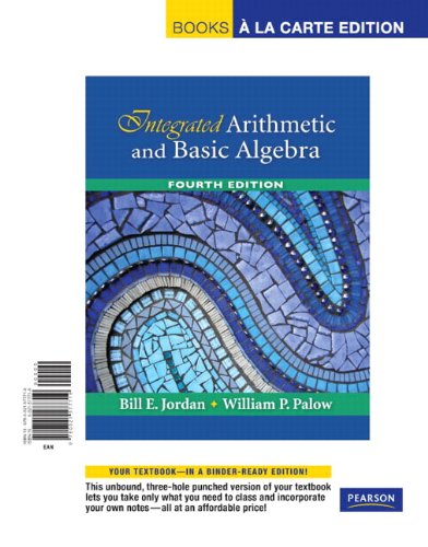 Amazon.com: Integrated Arithmetic and Basic Algebra: Books a La Carte ...