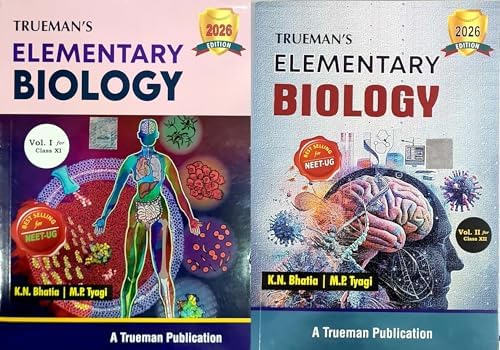 Trueman's Elementary Biology - For Class 11 and 12 - Vol 1 & 2 - Combo ...