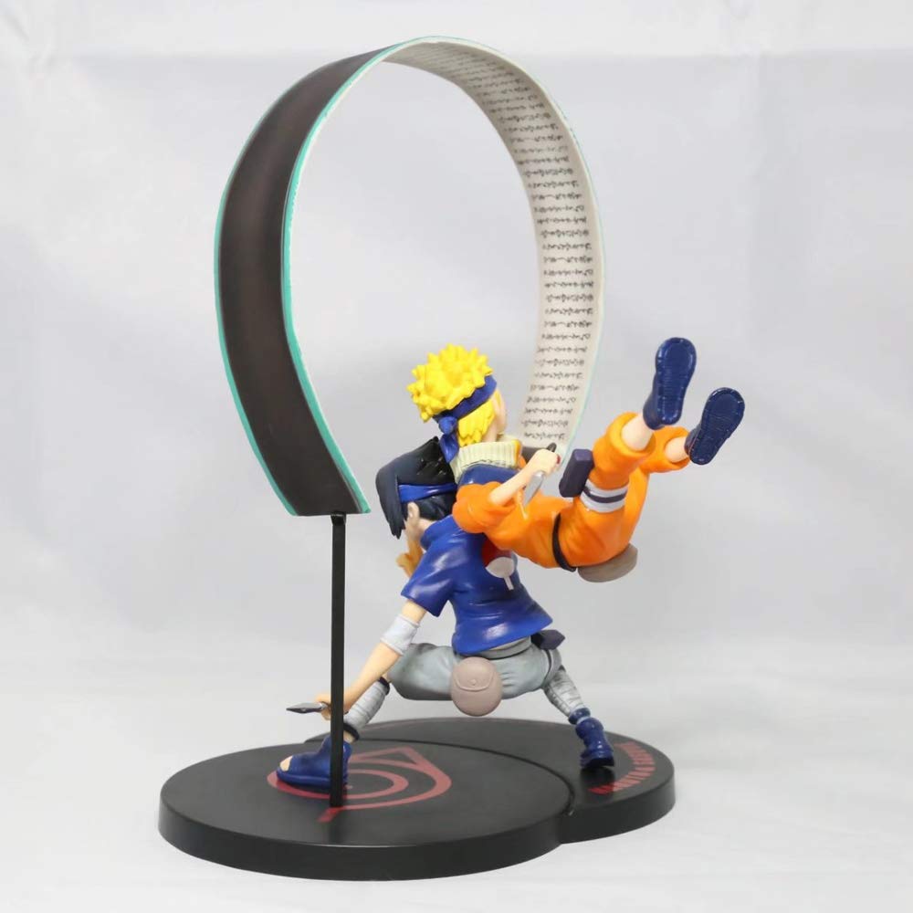 Buy Naruto Anime Model - Uzumaki Naruto & Uchiha Sasuke, PVC Atcion ...