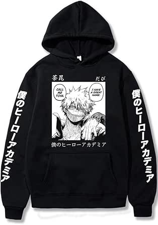 Amazon.com: Xuminvty Dabi Academia Hoodie Sweatshirts Dabi Sweater ...