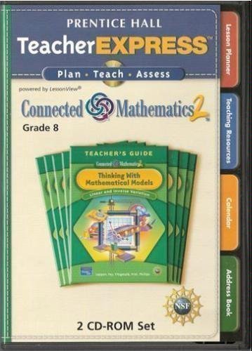 Connected Mathematics 2, Grade 8, Teacher Express: Prentice Hall ...