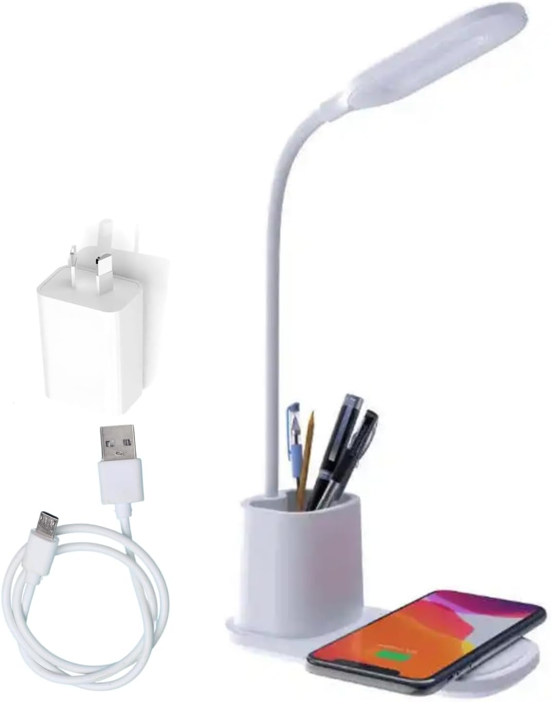 Zenly LED Desk Lamp - Bedside Table lamp | Eye Caring LED Touch lamp ...