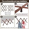 Amazon.com: 4 Pcs Expandable Hat Rack Coat Rack Wooden Accordion Wall ...