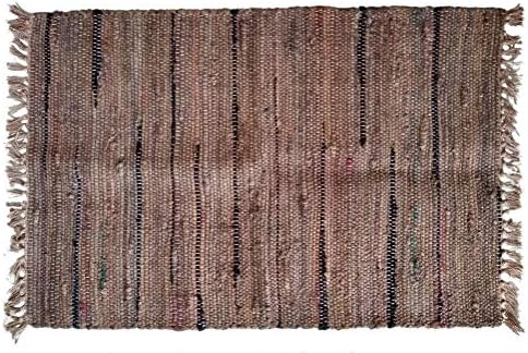 Amazon.com : Sturbridge Country Rag Rug in Stone 24" x 36" : Area Rugs ...