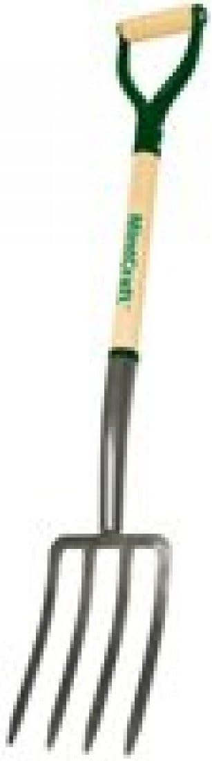 Amazon.com : MINTCRAFT 33284 4-Tine Wooden Handle Spading Fork : Garden ...