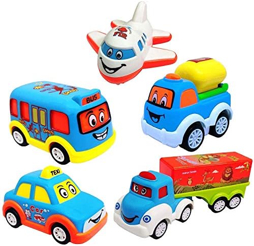 PRIME DEALS Unbreakable Pull Back Vehicles| Push and Go Crawling Toy ...