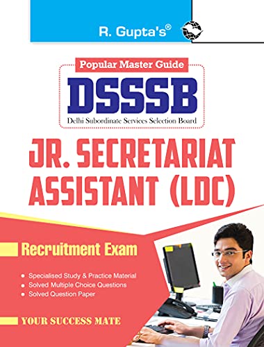 DSSSB: Junior Secretariat Assistant (LDC) Recruitment Exam Guide eBook ...