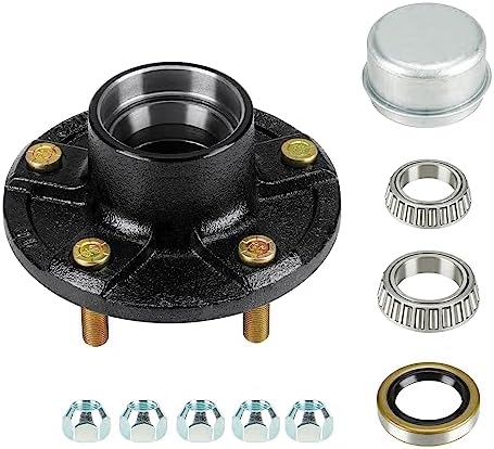 Amazon.com: Youxmoto Trailer Idler Hub kit 5 on 5, 5-Hole, 5" Bolt ...