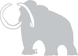 Amazon.com: Wooly Mammoth Vinyl Decal - 5 Inches - for Cars, Trucks ...