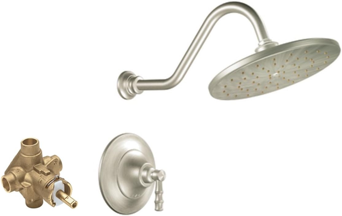 Moen TS8812BN-2520 Bamboo Posi-Temp Control Trim Kit with Valve ...