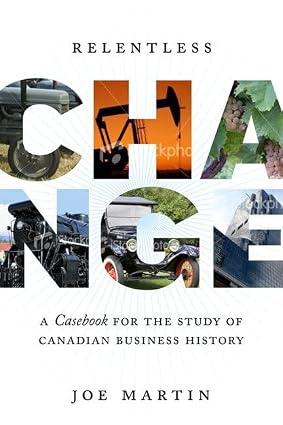 Relentless Change: A Casebook for the Study... by Martin, Joe