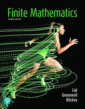 Amazon.com: Finite Mathematics eBook : Lial, Margaret, Greenwell ...