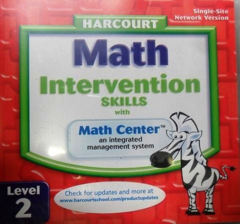 Harcourt Math Grade 2 Math Intervention Skills with Math Center Single ...