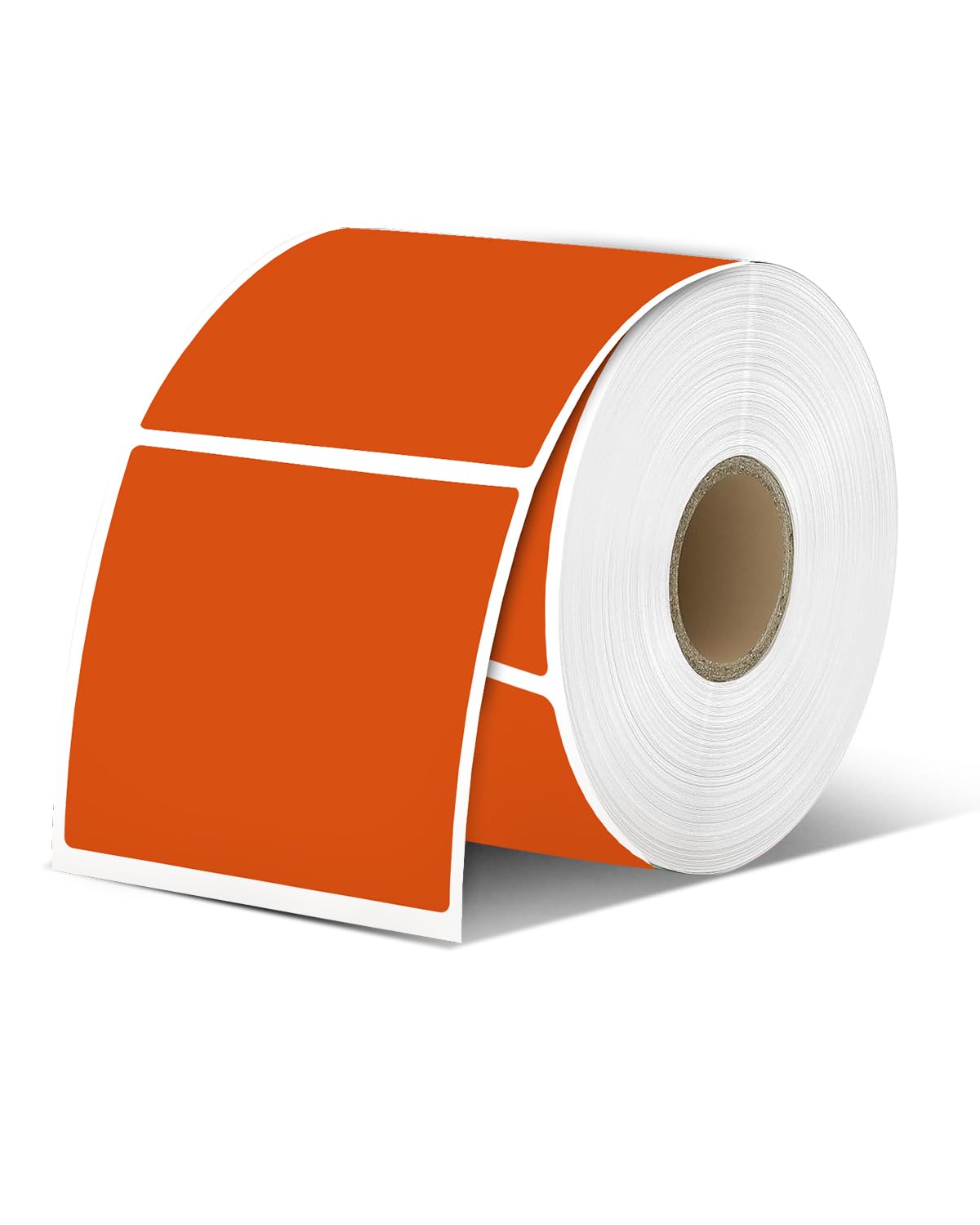 Amazon.com : iEager Orange Square Thermal Label Stickers, 2"x2" Self ...