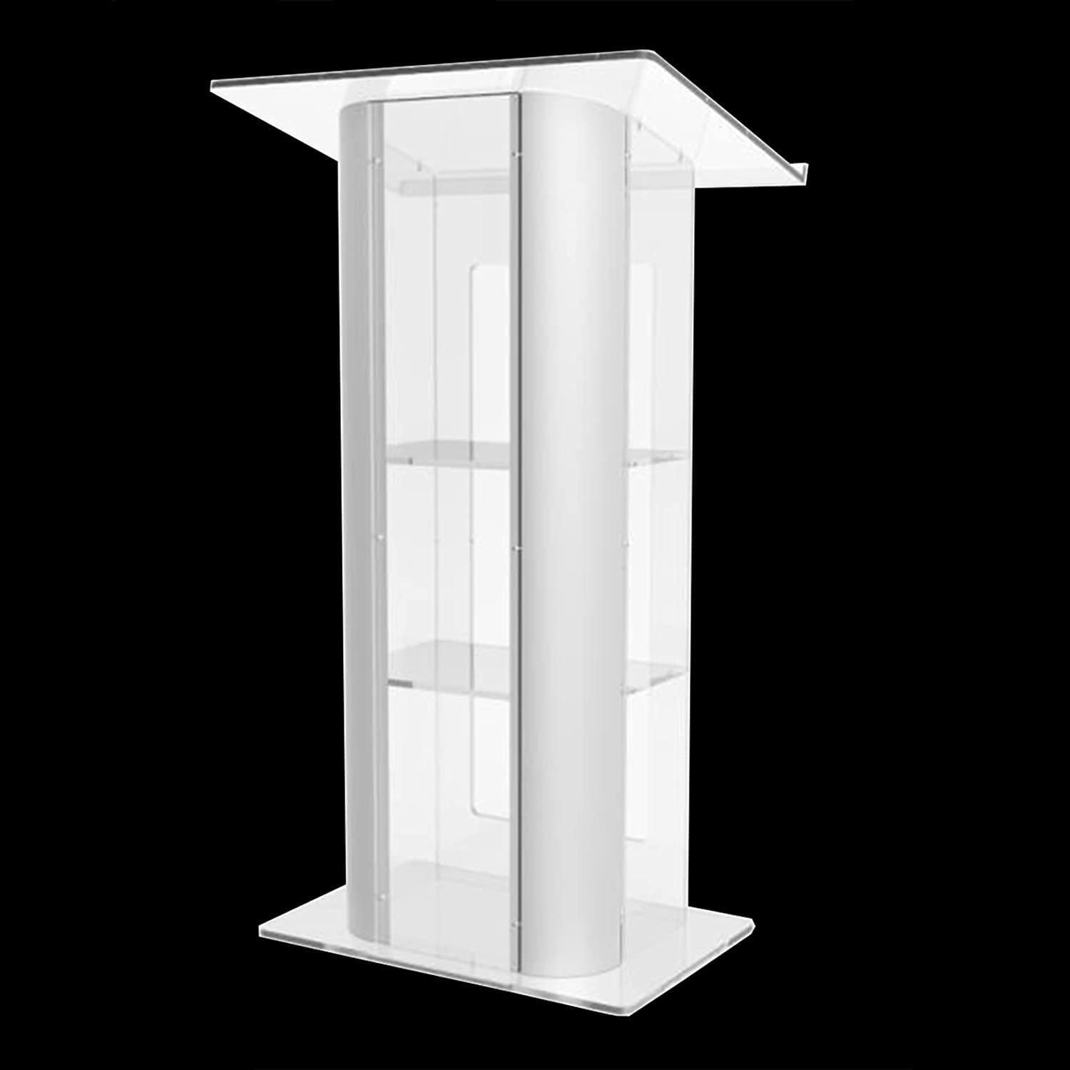 Buy Acrylic Podium, Floor Podium for Church Conference Debate Frame ...