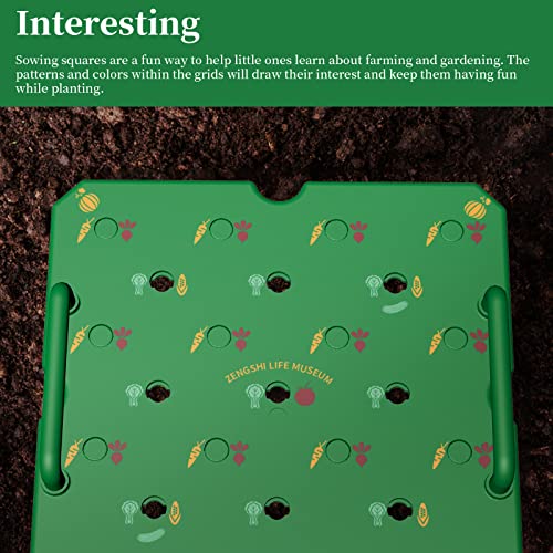 Seed Planting Template for Harvest – Gardening Tool Kit Includes ...
