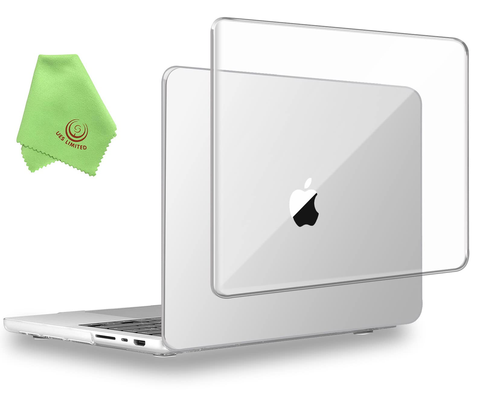 UESWILL Compatible with 2021-2023 MacBook Pro 14 inch Case Cover Model ...