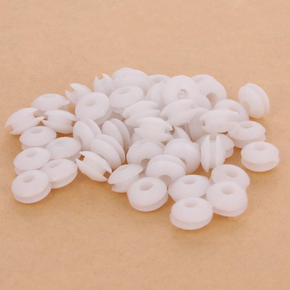 Snapklik.com : Rubber Grommet 50Pcs 3mm Inner Dia Oil Resistant ...