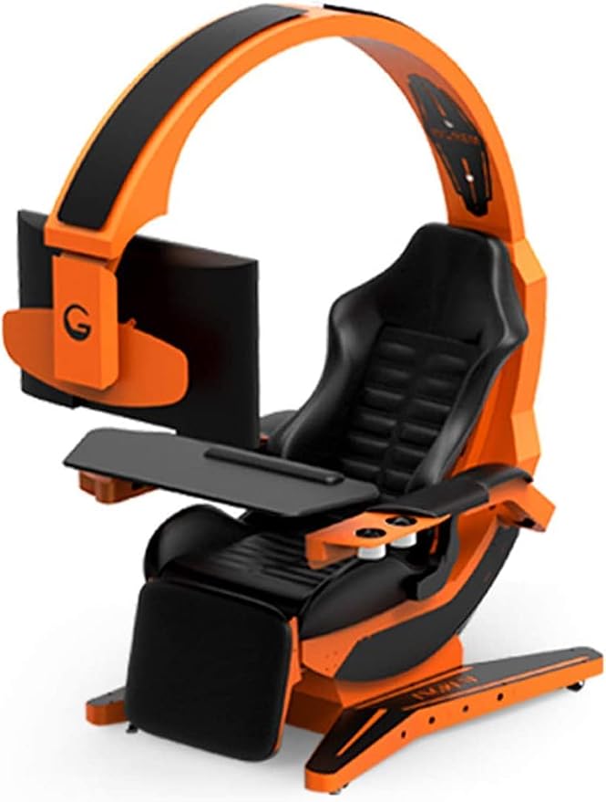 luxe confortable Game Cockpit Chaise de jeu Chaise de bureau ...